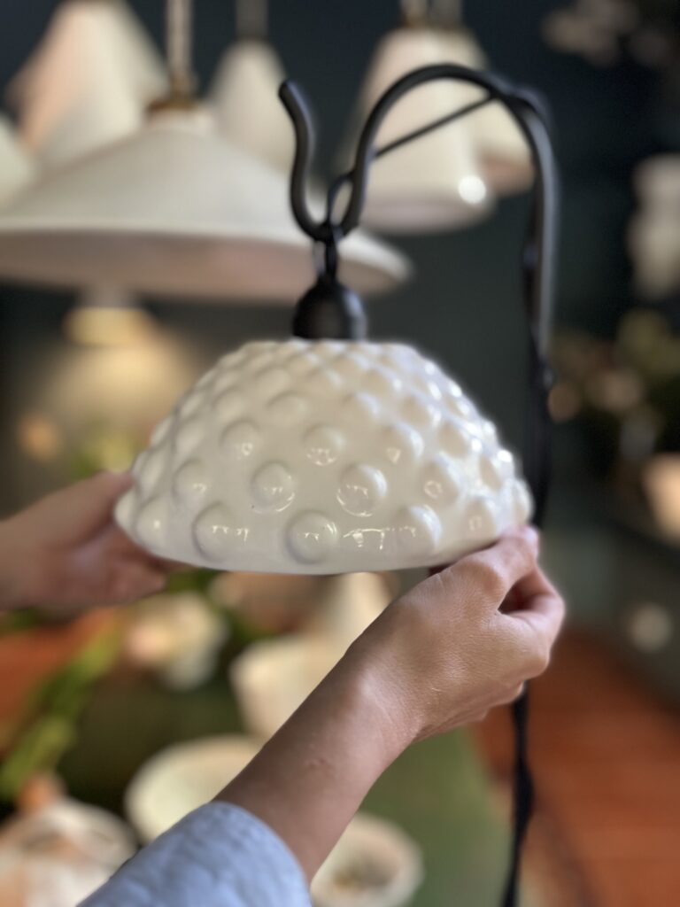 Lámpara Anfibio Base Fierro Velador (50cms de alto) – Decoq